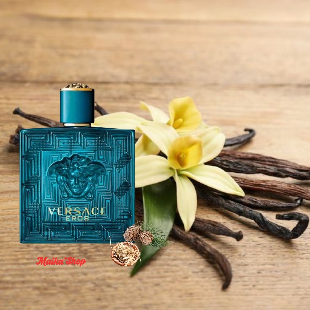 Nước Hoa Nam Versace Eros Eau de Toilette (EDT) 100ml Chính Hãng